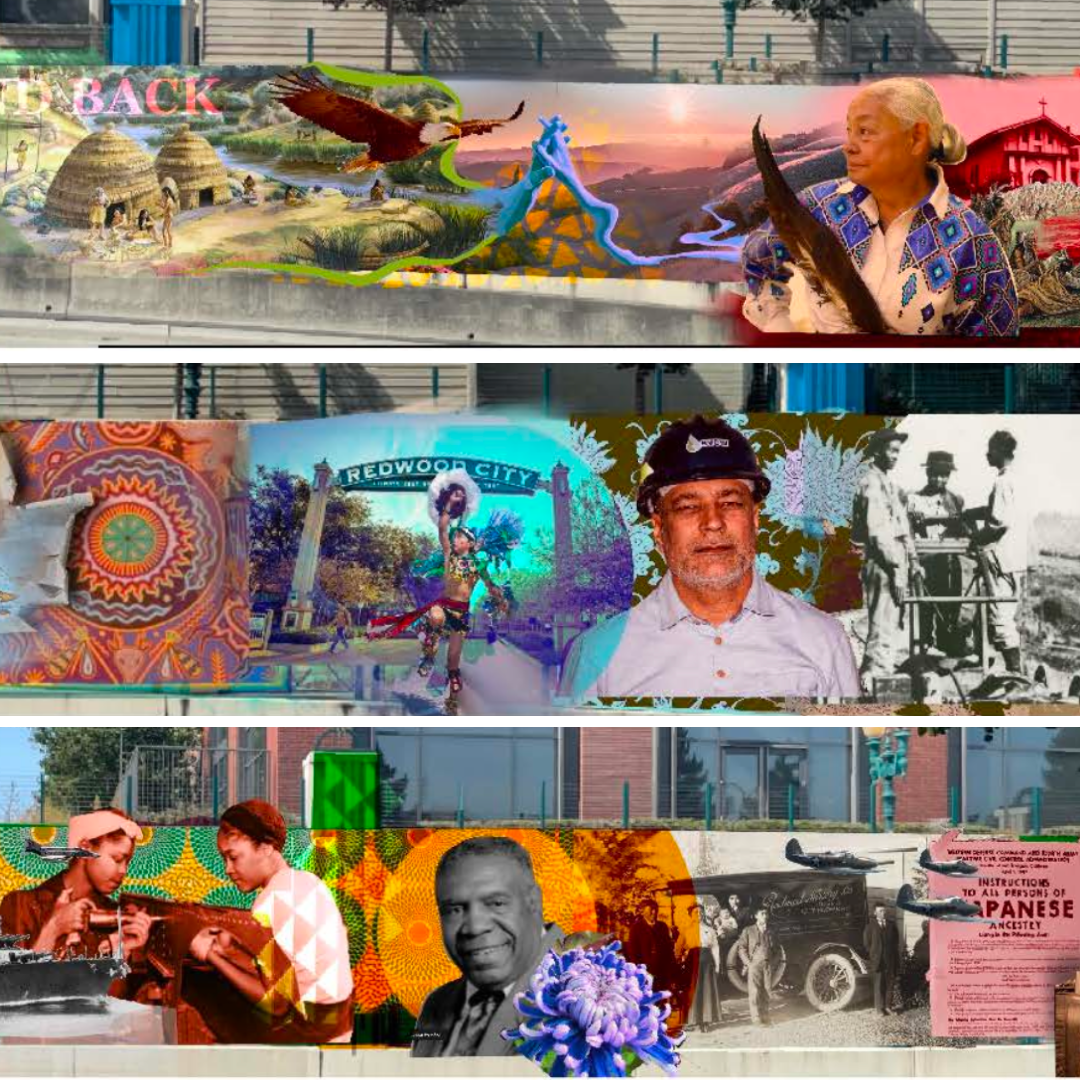 Redwood City unveils equity mural – Aileen Cassinetto