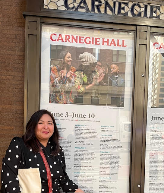 World Premiere: “Wide American Earth” at Carnegie Hall – Aileen Cassinetto